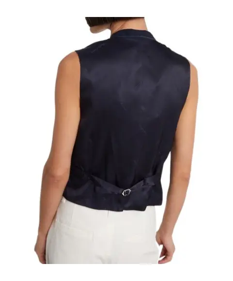 Ralph Lauren Striped Wool Vest