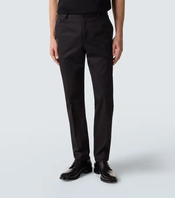 Dolce & Gabbana Cotton-blend Slim Pants
