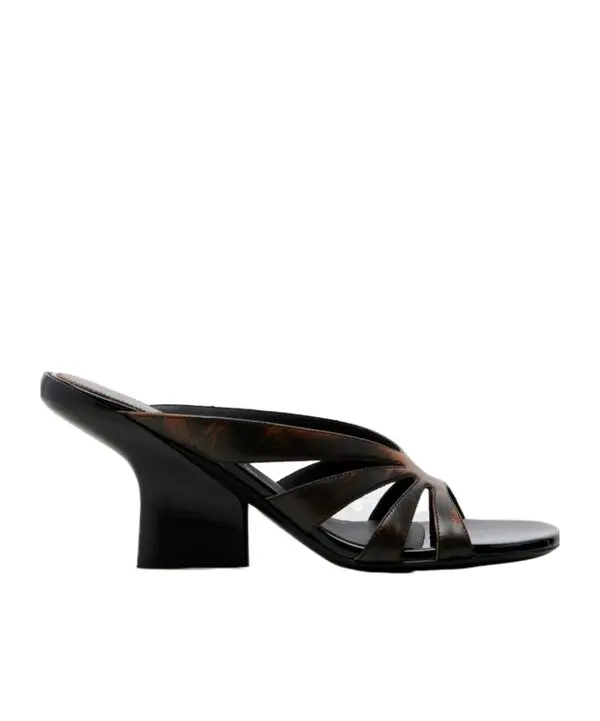 Dries Van Noten Open-toe High-heeled Sandals - Black