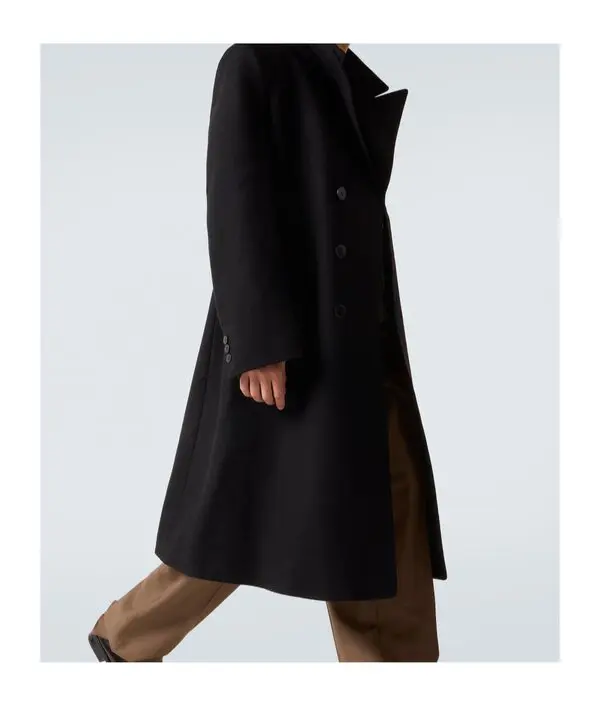Dries Van Noten Floral Double-breasted Wool Coat