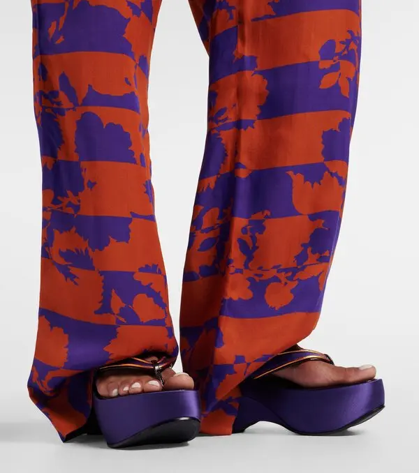 Dries Van Noten Platform Flip-flops