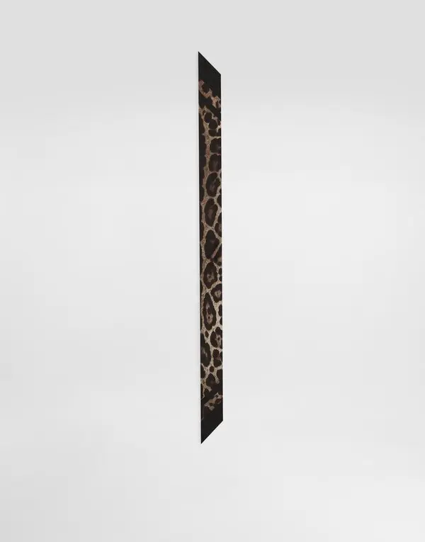 Dolce & Gabbana Dolce Gabbana Leopard Printed Scarf