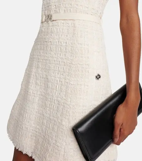 Versace Medusa '95 Cotton-blend Tweed Minidress