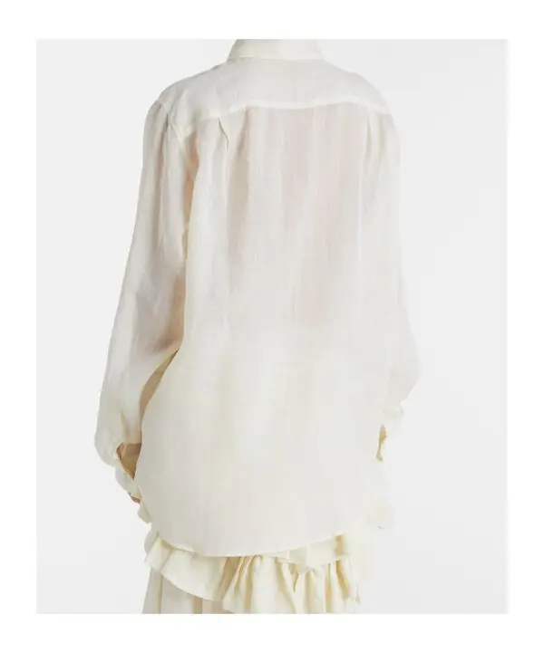 Dries Van Noten Oversized Ramie Shirt