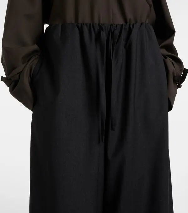 TOTEME Wide Leg Casual Pants