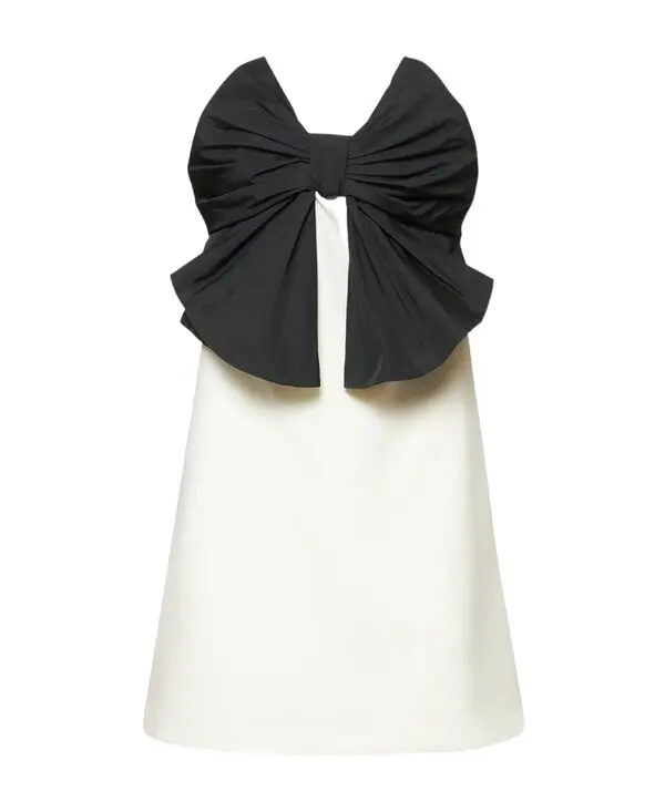 Red Valentino Bow-tie Tube Top Dress