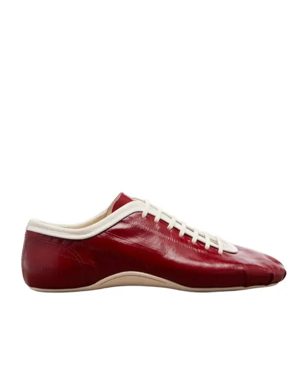 Dries Van Noten Lace-up Leather Sneakers