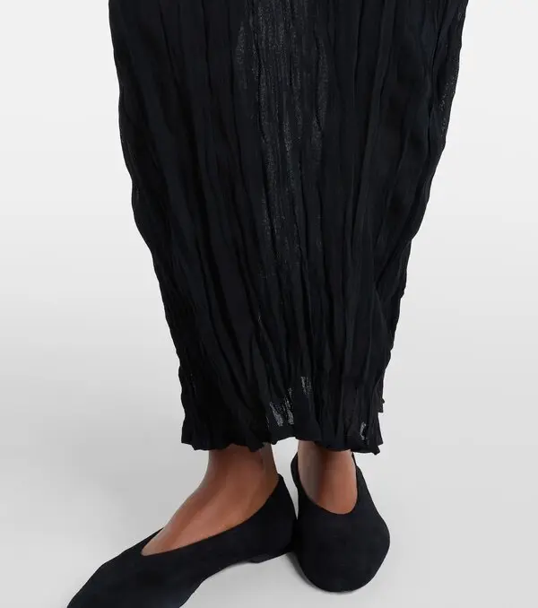 TOTEME Pleated Maxi Dress