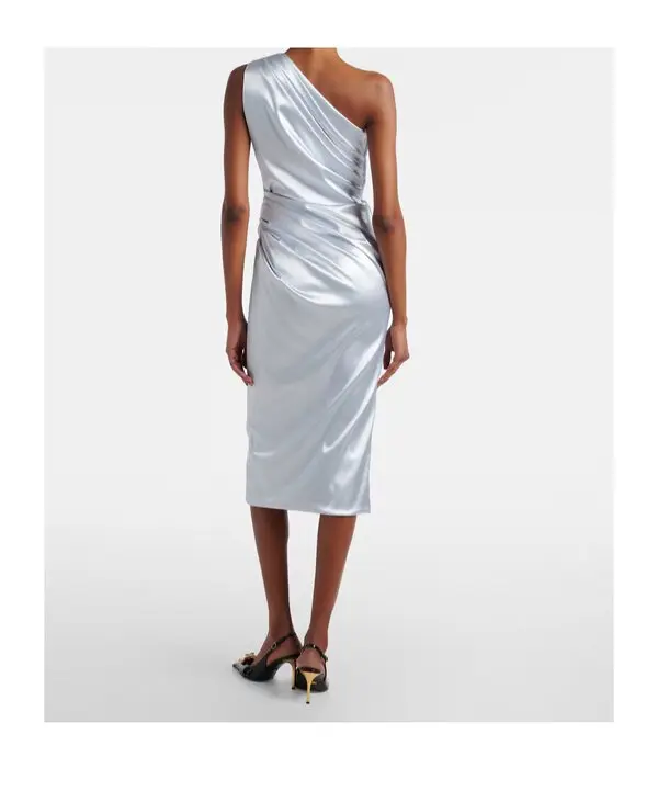Dolce & Gabbana Satin Midi Dress