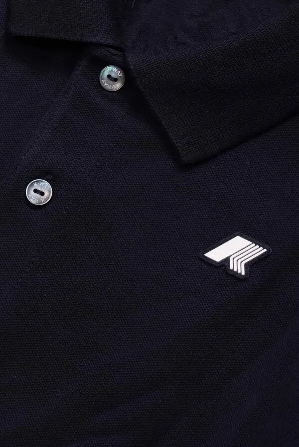 K-WAY Logo Short-sleeved Polo Shirt