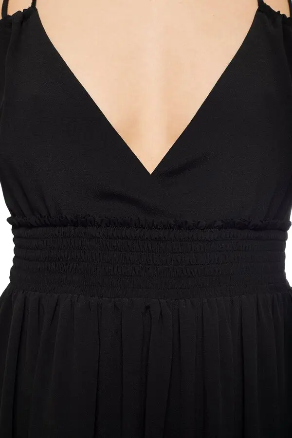 Red Valentino Cross Straps Dress