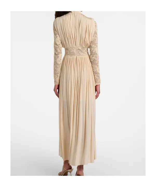 Zimmermann Rebellion Draped Lace Gown