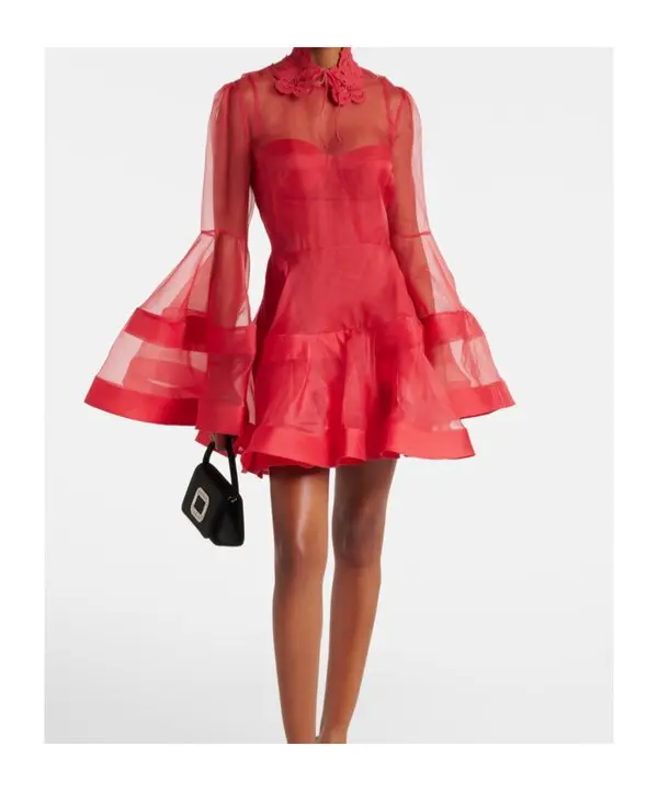 Zimmermann Rebellion Silk Minidress