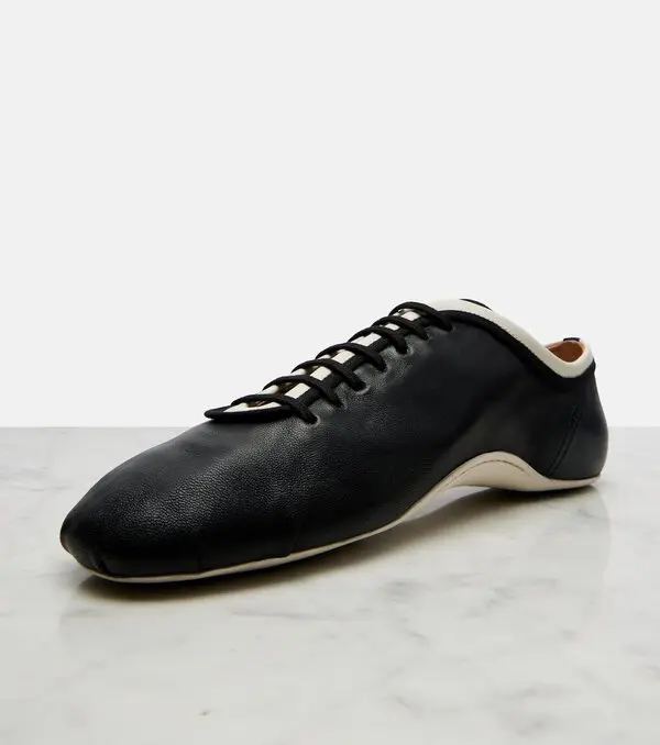 Dries Van Noten Leather Sneakers