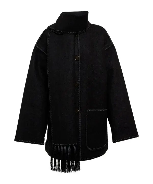 TOTEME Scarf Jacket - Black
