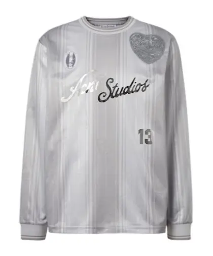 Acne Studios Logo Striped T-shirt
