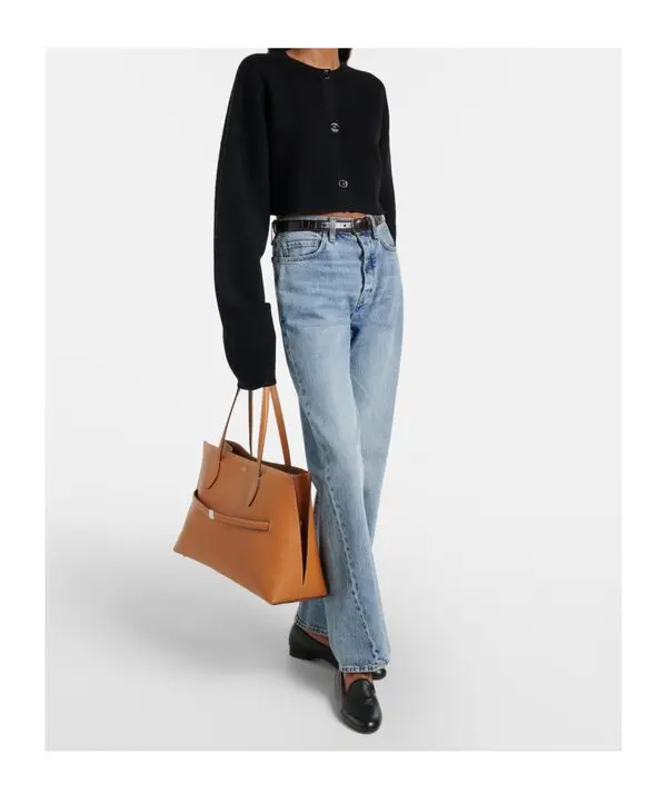 TOTEME Lounge Large Leather Tote Bag