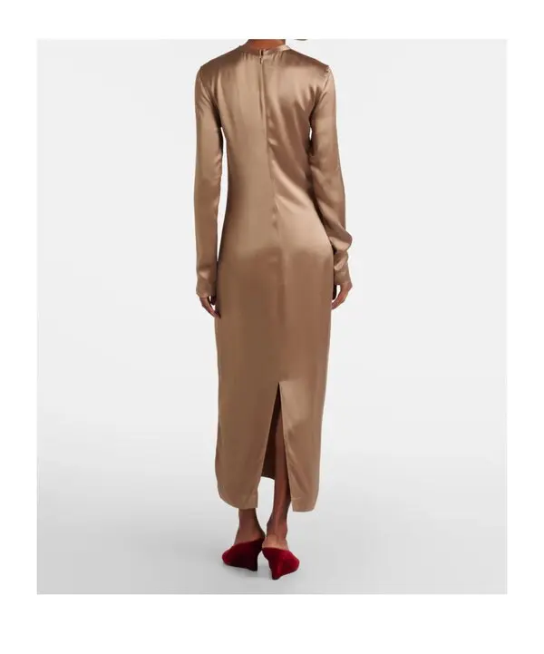 TOTEME Satin Maxi Dress