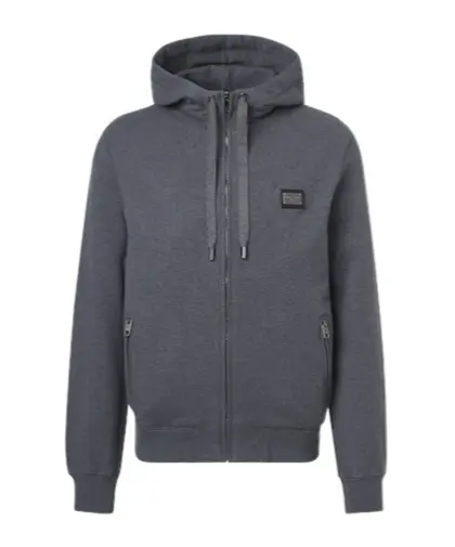 Dolce & Gabbana Cotton Jersey Hoodie - Black