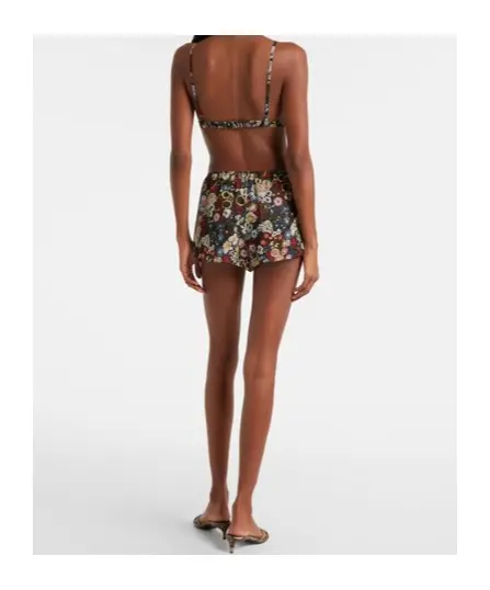 Khaite Talita Floral Silk Bra