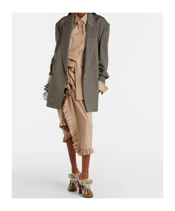 Dries Van Noten Embellished Patchwork Leather Mules