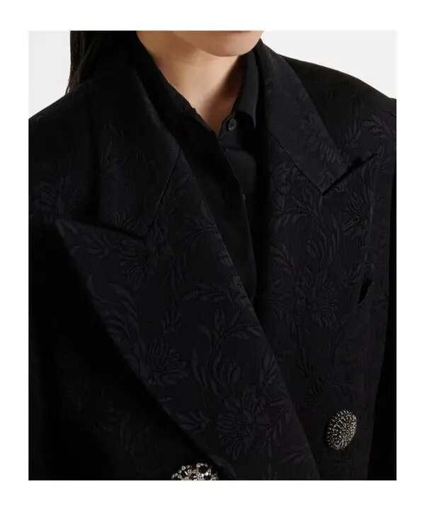 Dries Van Noten Rosea Embellished Coat