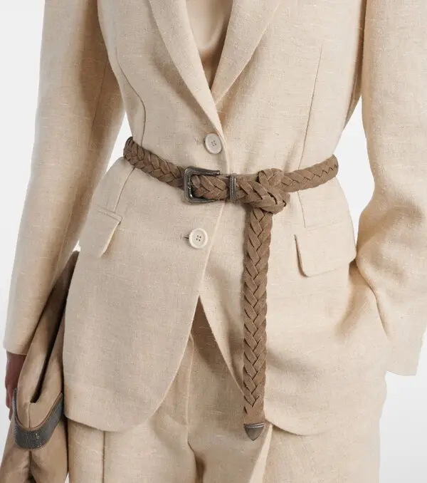 Brunello Cucinelli Woven Belt
