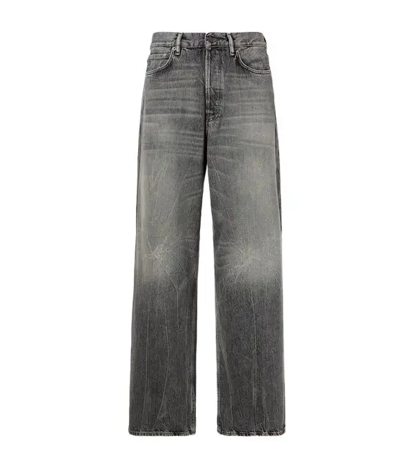 Acne Studios Faded Wide-leg Jeans