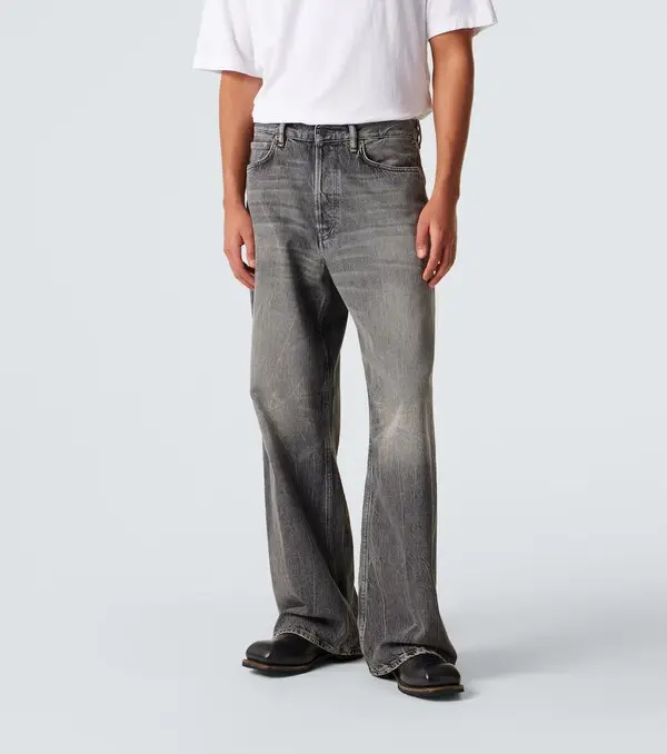 Acne Studios Faded Wide-leg Jeans