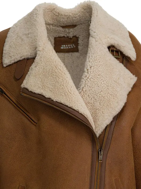 Isabel Marant Étoile Shearling Zip-fastening Jacket