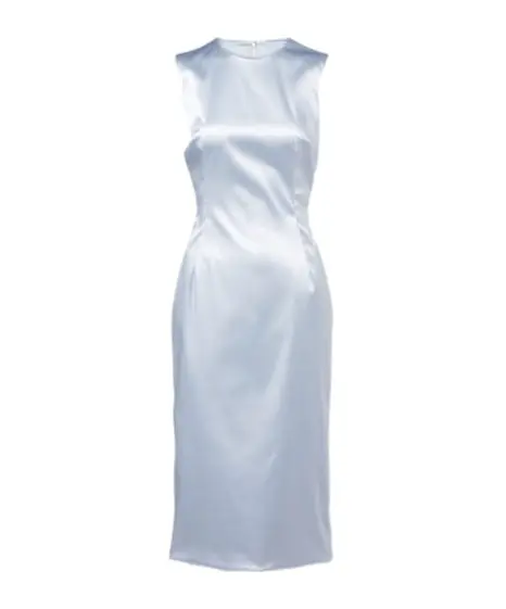 Dolce & Gabbana Satin Midi Dress