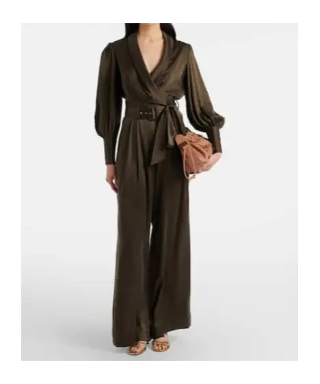 Zimmermann Silk Wrap Top