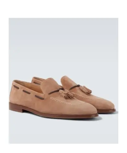 Brunello Cucinelli Suede Loafers