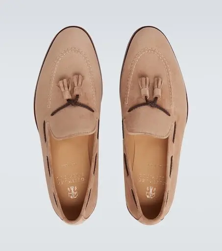 Brunello Cucinelli Suede Loafers