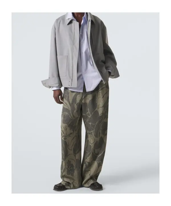 Dries Van Noten Long-sleeved Casual Jacket