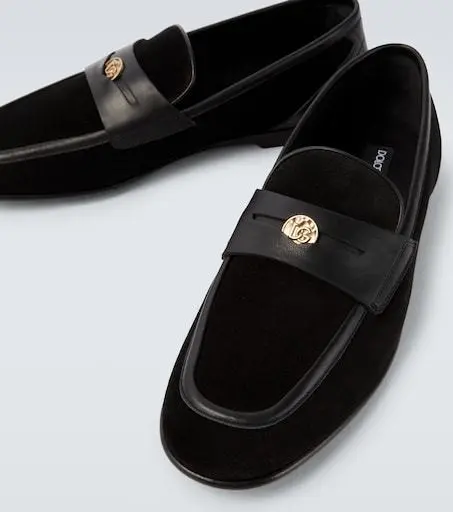 Dolce & Gabbana Ariosto Logo Detail Loafers