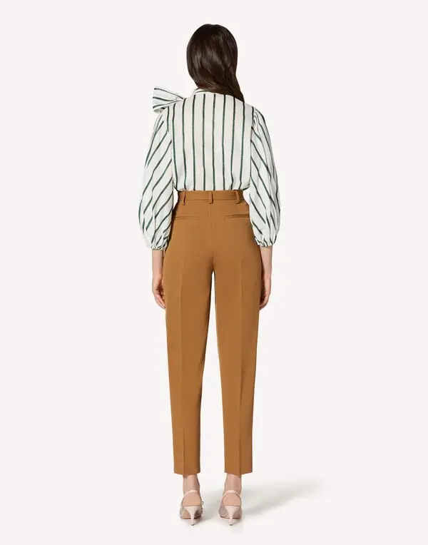 Red Valentino High-rise Tapered Trousers