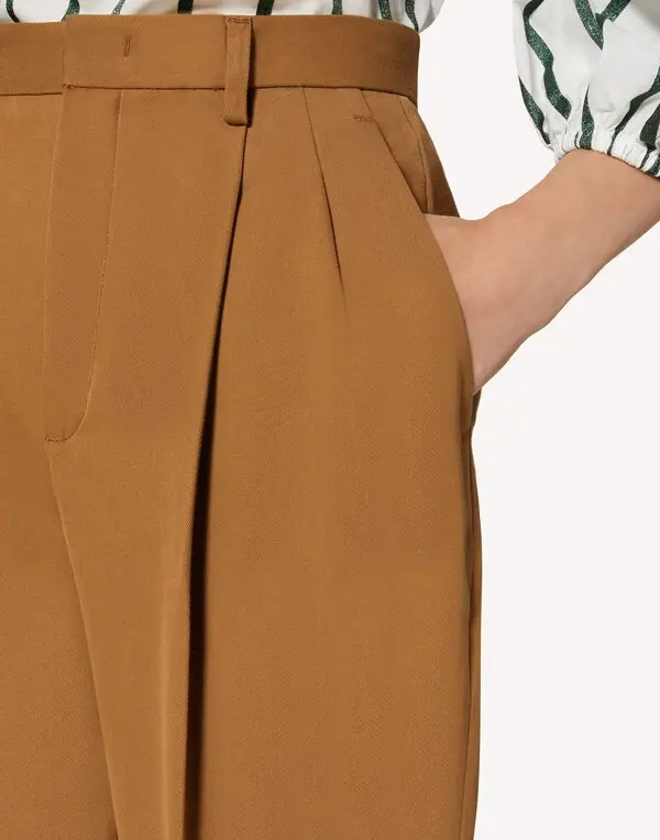 Red Valentino High-rise Tapered Trousers