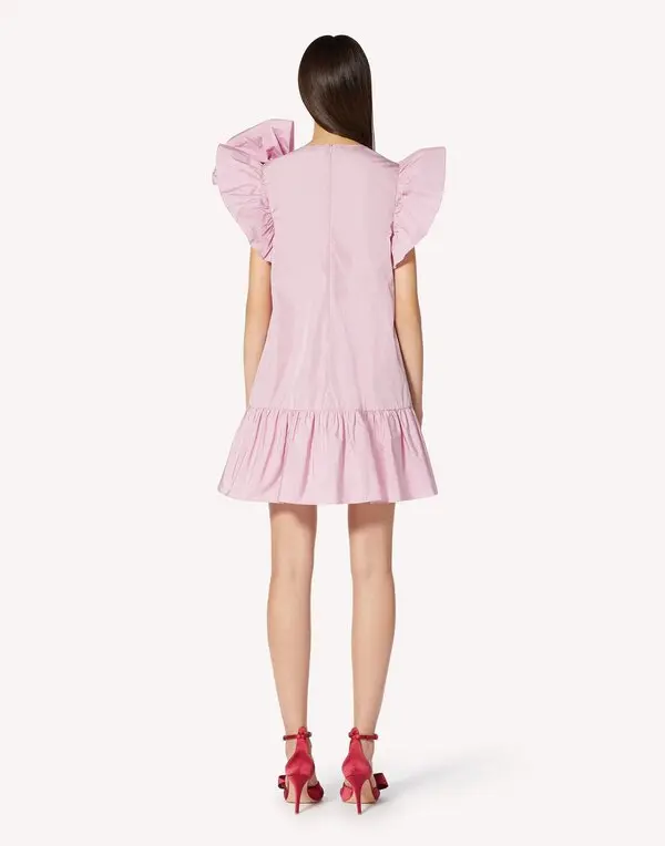 Red Valentino Bow And Ruffle-detail Dress
