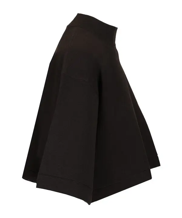 Alaïa Knitted Cropped T-shirt