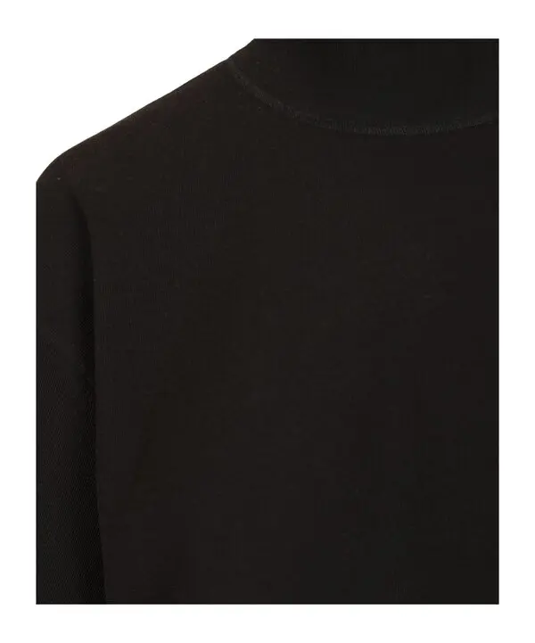 Alaïa Knitted Cropped T-shirt