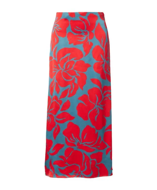 Dries Van Noten Floral Pencil Skirt