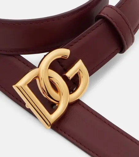 Dolce & Gabbana Dg Leather Belt