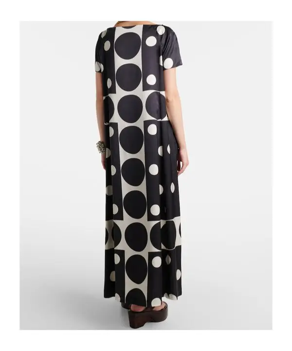 Dries Van Noten Printed Pattern Dress