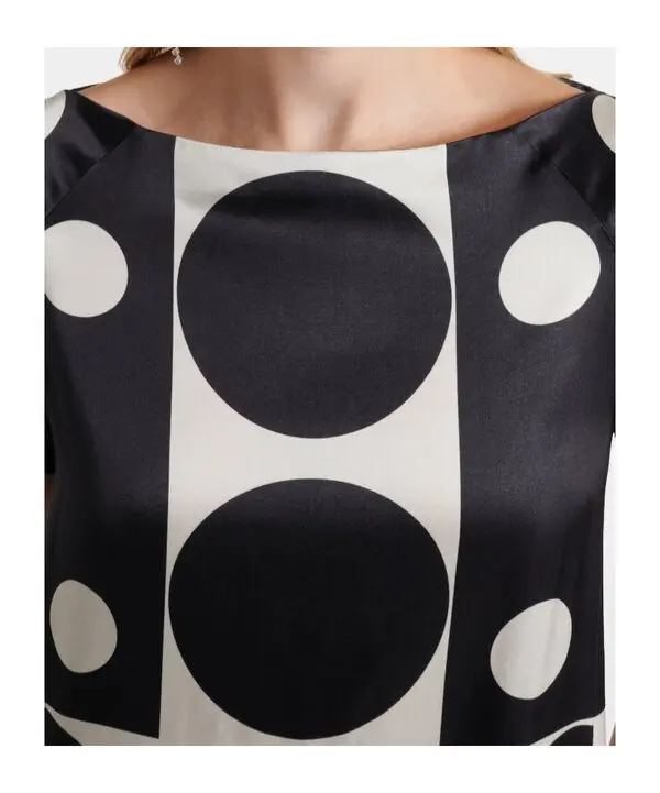 Dries Van Noten Printed Pattern Dress