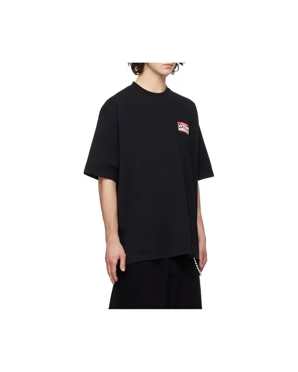 Vetements Name Tag Crewneck T-shirt