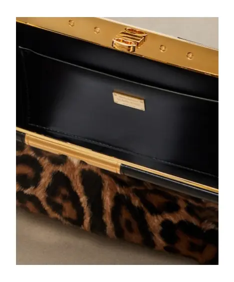 Dolce & Gabbana Leopard Print Underarm Bag