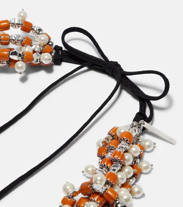 Dries Van Noten Embellished Beaded Necklace