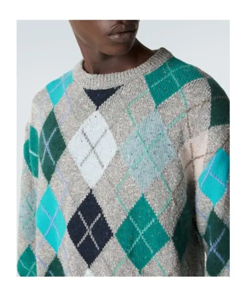 ERL Diamond Pattern Sweater