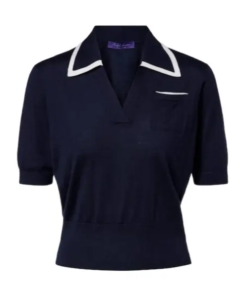 Ralph Lauren Cashmere Polo Sweater